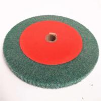 China Non Woven Flap Wheels for Polishing Durable Surface Conditioning Abrasive Nylon Brush for sale