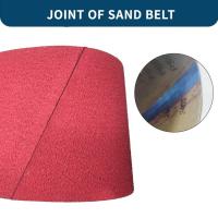 China OEM 10Pcs Ceramic Belt Sanding Paper for Wood Floor Grinding and Polishing for sale