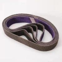 China Direct Supply Nylon Belt for Non Woven Surface Conditioning Abrasive Grinding RED Belt for sale