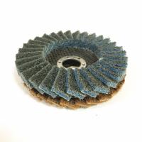 China Assorted Grit Ceramic Flap Discs 4.5 Inch Flat Joint for Angle Grinder Metal Grinding for sale