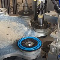 China Automatic Flap Disc Machine for Making Flap Discs at 800-1000 pcs/hour Speed for sale