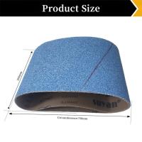 China Customized Support OEM Soft Cloth Abrasive Belt for Stainless Steel Wood Polishing for sale
