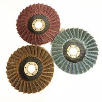 China 5inch Flap Disc Non Woven Abrasive for CRS MED Surface Polishing on Metal and Steel for sale