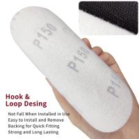 China Abrasive Disc Hook and Loop Sanding Disc Round 4.5