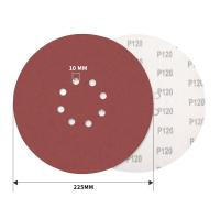 China Contact Us for 9-Inch 8 Hole Hook and Loop Sandpaper 60 80 120 240 Grit Sanding Disc for sale