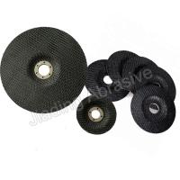China Flap Disc Fiberglass Backing Plate 90mm 6 1 Layers Ring 2metal Rings With Black Paper for sale