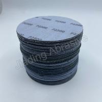 China 6inch Waterproof Sandpaper 150mm Silicon Carbide Hook Loop Abrasive Disc Paper D Weight for sale