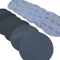 China 6inch Waterproof Sandpaper 150mm Silicon Carbide Hook Loop Abrasive Disc Paper D Weight for sale