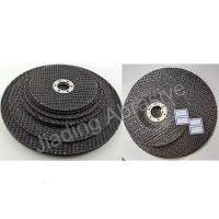 China Flap Disc Fiberglass Backing Plate 90mm 6 1 Layers Ring 2metal Rings With Black Paper for sale