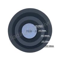 China 6inch Waterproof Sandpaper 150mm Silicon Carbide Hook Loop Abrasive Disc Paper D Weight for sale