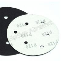 China 6inch Waterproof Sandpaper 150mm Silicon Carbide Hook Loop Abrasive Disc Paper D Weight for sale