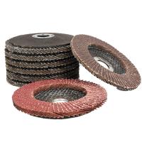 China Fiberglass Backing Plate Aluminum Oxide Abrasive Flap Disc T27 T29 for Fast Sanding for sale