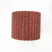 China Non-Woven Flap Wheels 120x100mm Ideal for Wire Drawing Satin Finish on Metal Surfaces for sale