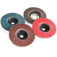 China 75mm VSM Ceramic Abrasive XK850 Roll Lock Quick Change Flap Disc for Grinder Type R for sale