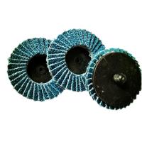China 75mm VSM Ceramic Abrasive XK850 Roll Lock Quick Change Flap Disc for Grinder Type R for sale