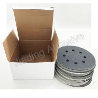 China Customized Color Round Disc Silicon Carbide Sanding Paper for Triangle Shape for sale