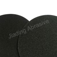 China Customized Color Round Disc Silicon Carbide Sanding Paper for Triangle Shape for sale