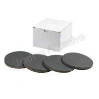 China Customized Color Round Disc Silicon Carbide Sanding Paper for Triangle Shape for sale