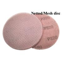 China Aluminium Oxide Sanding Net Abrasive Mesh Sanding Disc for Red Grinding Abrasive Tools for sale