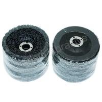 China 4'' x 5/8'' Strip Discs Stripping Wheel for Angle Grinder Coarse Grit Paint Stripper for sale