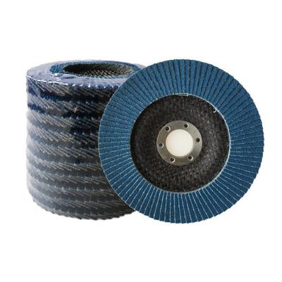 China Metal Grinding T29 Zirconia Abrasive Flap Disc 115x22mm with Fiberglass Backing Plate for sale