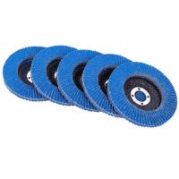 China Metal Grinding T29 Zirconia Abrasive Flap Disc 115x22mm with Fiberglass Backing Plate for sale