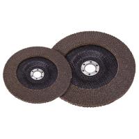 China 115mm T27 T29 Calcined Alumina Flap Disc with Inner Hole Abor Size 16mm 22mm or Threaded for sale
