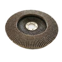 China 115mm T27 T29 Calcined Alumina Flap Disc with Inner Hole Abor Size 16mm 22mm or Threaded for sale