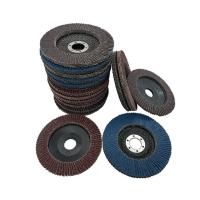 China 115mm T27 T29 Calcined Alumina Flap Disc with Inner Hole Abor Size 16mm 22mm or Threaded for sale