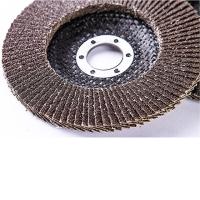 China 115mm T27 T29 Calcined Alumina Flap Disc with Inner Hole Abor Size 16mm 22mm or Threaded for sale