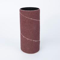China Red Aluminum Oxide Polishing Sand Paper Spindle Sanding Sleeves Bands for Nail Drill Bits for sale