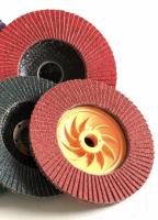 China 115x22mm T29 Type Ceramic Flap Disc for Paint Removal Featuring Fiberglass Backing Plate for sale