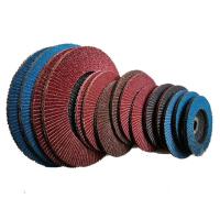 China 115x22mm T29 Type Ceramic Flap Disc for Paint Removal Featuring Fiberglass Backing Plate for sale