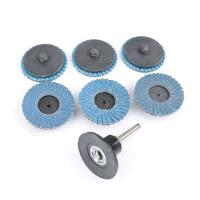 China Die Grinders Equipment Mini Flap Disc 75mm Quick Change Disc for Surface Conditioning for sale
