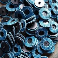China Die Grinders Equipment Mini Flap Disc 75mm Quick Change Disc for Surface Conditioning for sale