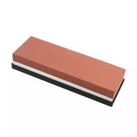 China 611g Aluminum Oxide Scythe Whetstones Oval Silicon Carbide Whetstone for sale