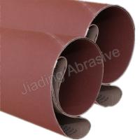 China Red Aluminum Oxide Abrasive Sand Paper Jumbo Sandpaper Emery Cloth Roll for Polishing for sale