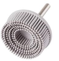 China Metal Coating Removal Disc 2 Inch Bristle Disc Grit 50 80 120 with 1/4
