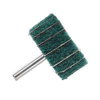 China Non Woven Flap Wheel Wire Drawing for Surface Polishing Aluminum Oxide Nylon Material for sale