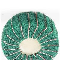 China Non Woven Flap Wheel Wire Drawing for Surface Polishing Aluminum Oxide Nylon Material for sale