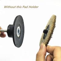 China 3inch 75MM BBL Non Woven Surface Conditioning Sanding Disc with Type R Male Connector for sale