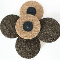 China 3inch 75MM BBL 3m ARC Coarse Grit Brown Sanding Disc type R male connector 50pcs/box for sale