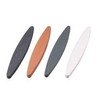 China Customized Color Double-Sided Corundum Knife Whetstone with Bamboo Base 40 -2000 Grain for sale
