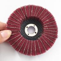 China 4.5 Inch Abrasive Disc Non Woven Surface Conditioning Flap Wheels for Angle Grinder for sale