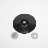 China Flange Black Rubber Polishing Pad Back Holder for Abrasive Pad Grinding Machine for sale