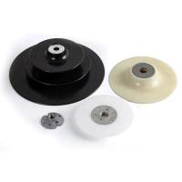China White Rubber Backing Pad for Polishing Thread M14 5/8