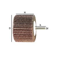 China 25mm Flap Wheel for Rotary Tools Remove Rust and Weld Burr at Max Speed 20000 RPM for sale