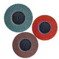 China Red Yellow Brown Green Black 2 Inch Mini Flap Disc for Metal Grinding on Angle Die Grinder for sale