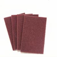 China Customized 3M 7447 Non Woven Pad for Polishing 150x230MM Red Gray Tan Free Sample for sale