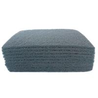 China Customized Support ODM 6x9inch150x230MM Red Gray Green Non Woven Hand Polishing Pad for sale